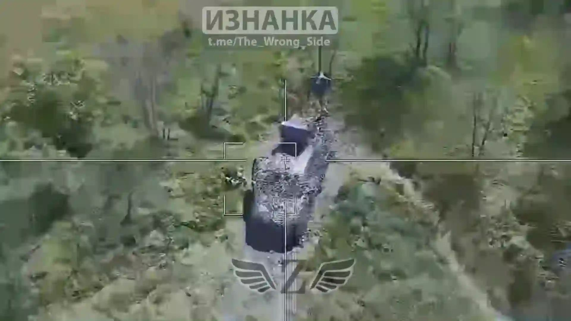 تدمير نظام الحرب الإلكترونية الأوكراني Bukovel-AD R4 EW بواسطة مسيرة ...