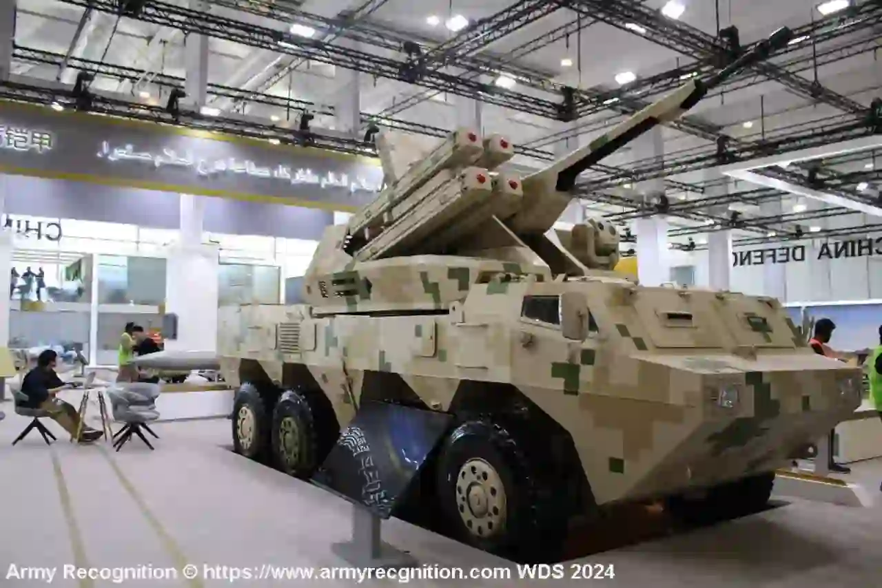 الصين تكشف عن منظومة مدرعة للدفاع الجوي متطورة من طراز LD35 في معرض الدفاع العالمي 2024 - موقع ...