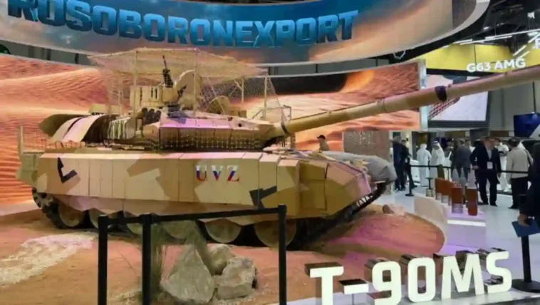 الدبابة الروسية T-90MS.. قدرات هجومية متطورة وحماية معززة ضد المسيّرات - موقع الدفاع العربي