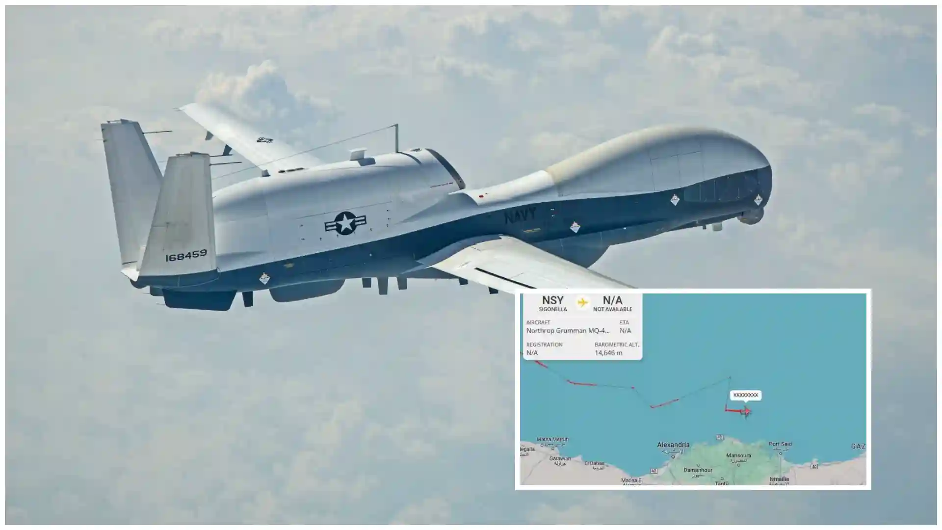 لماذا تراقب طائرات التجسس الأمريكية MQ-4C Triton فائقة التطور الحدود ...