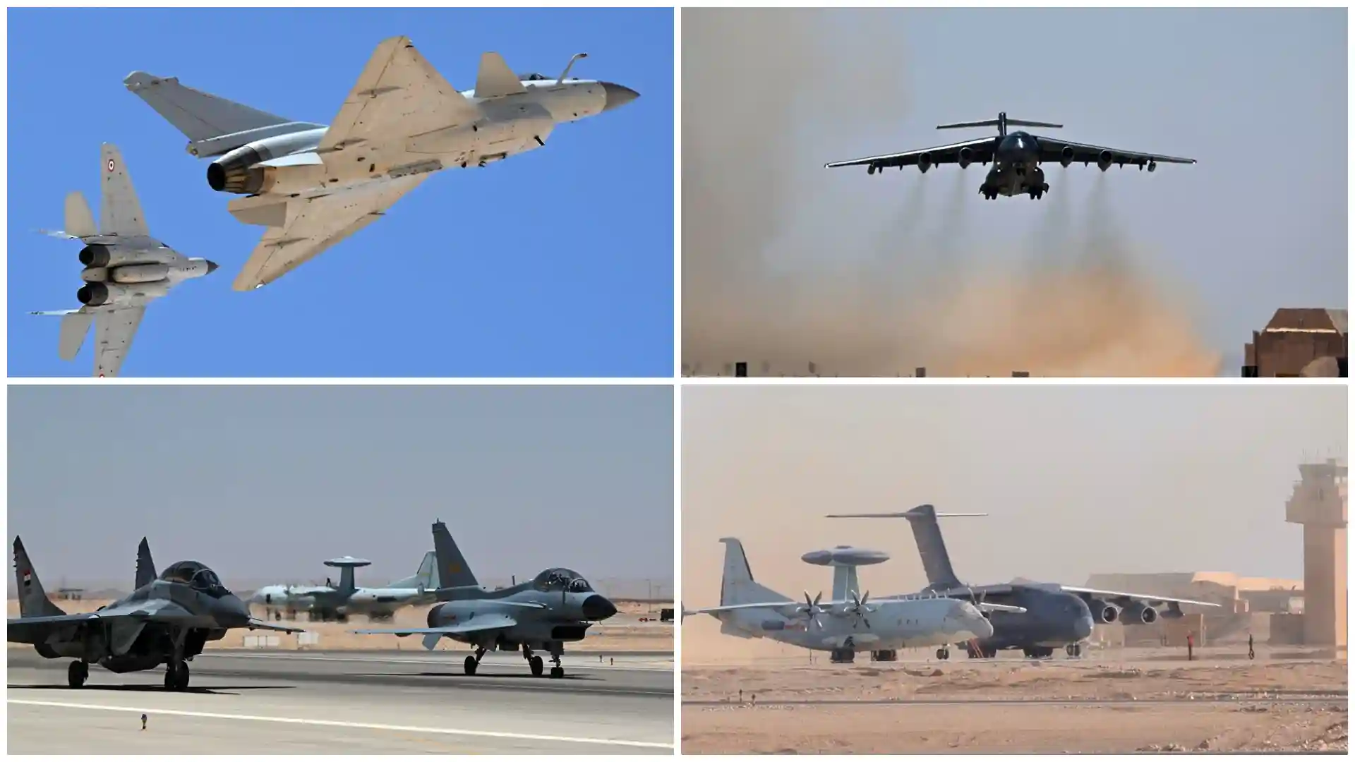 الصين ومصر تختتمان أول تدريب جوي مشترك.. تدريبات على التفوق الجوي وقمع أنظمة الدفاع الجوي - موقع ...